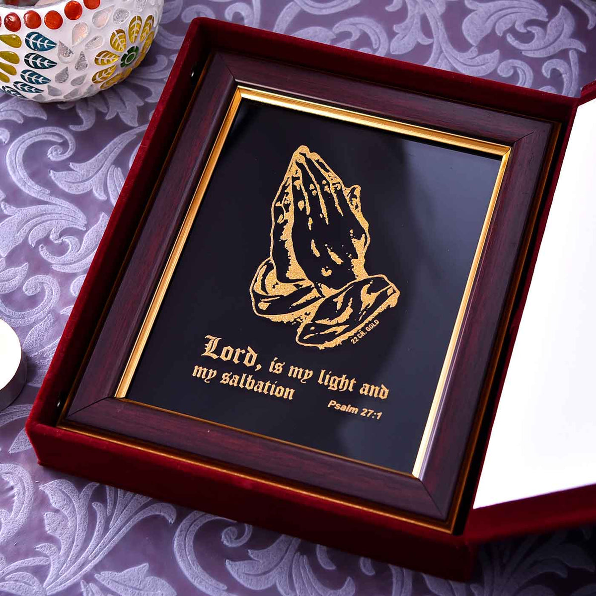 "Praying Hands" Gold Frame – TOKENZ