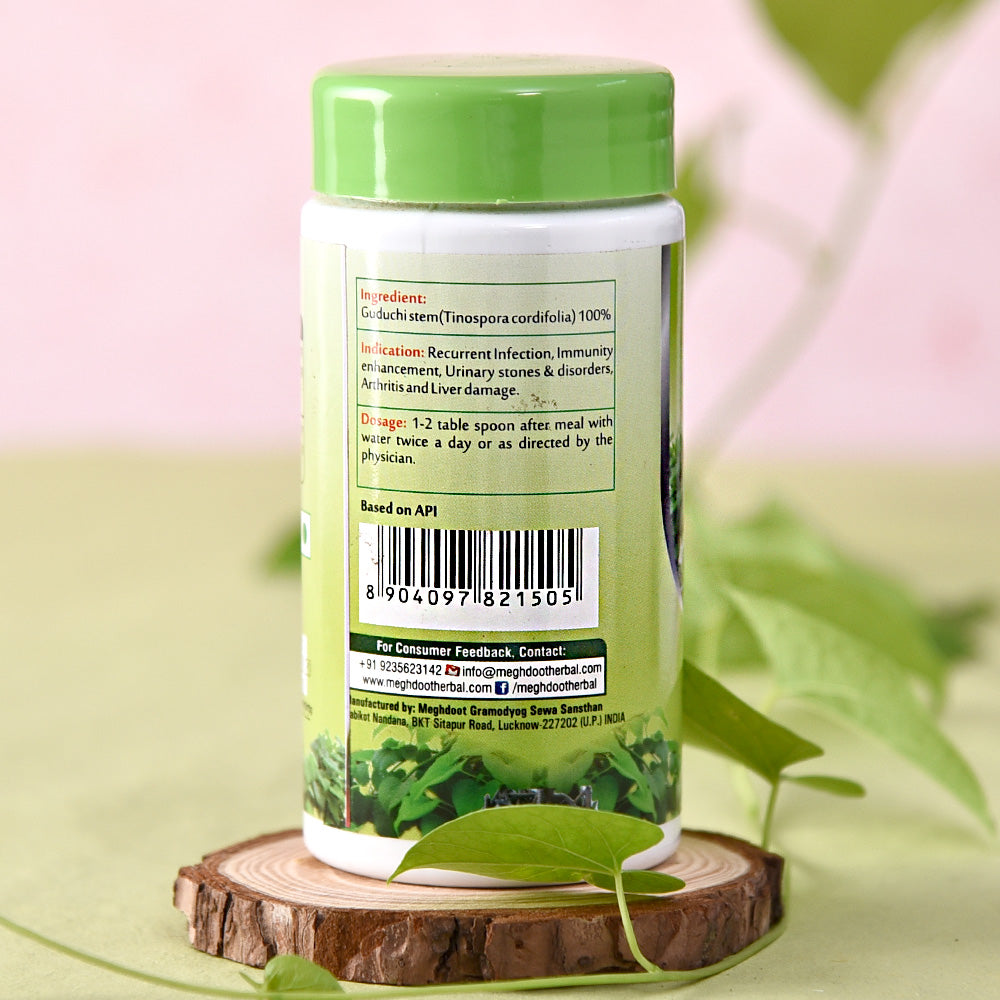 Khadi Guduchi Powder 100 gms – TOKENZ
